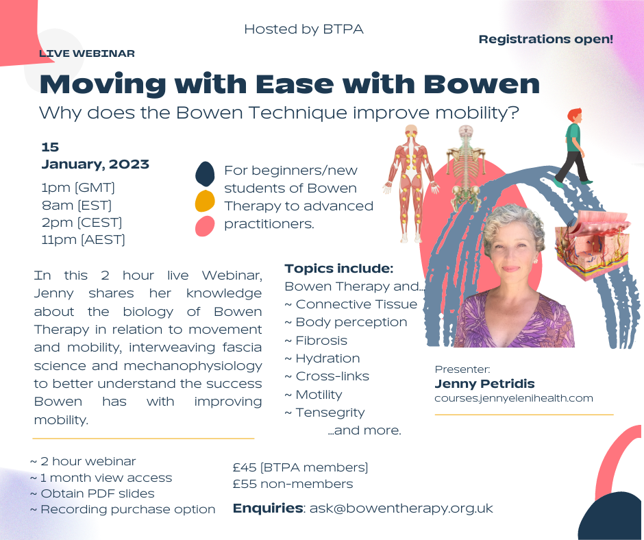 Bowen Therapy Professional Association - Find A Bowen Therapist